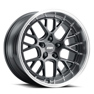 ESR Wheels CS11 GRAPHITE/MACHINE LIP 18x9.5 5X114.3 ET15 cb72.6